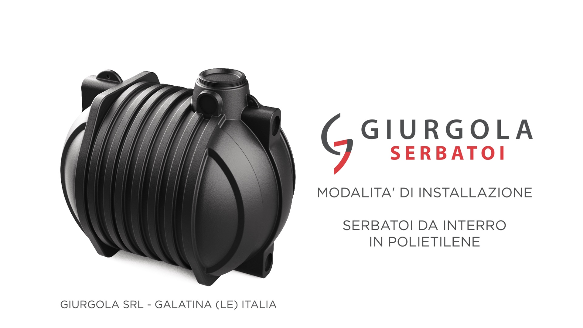 nuovo video serbatoi modalità di interro - Giurgola S.r.l.